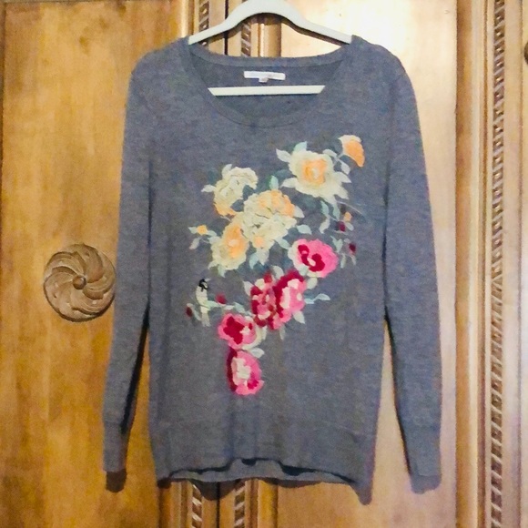 Johnny Was | Sweaters | Johnny Was Embroidered Cashmere Sweater M ...